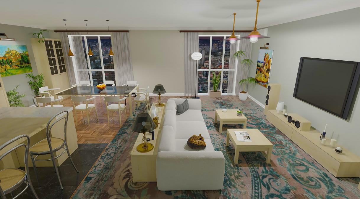 Free interior and decorating home design in 3D Online - Roomtodo